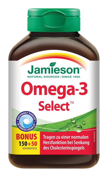Jamieson Omega-3 Select 200 Kps. | Jamieson